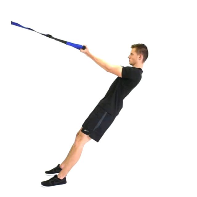 TRX MID ROW / BICEPS CURL by Saeed H. - Exercise How-to - Skimble