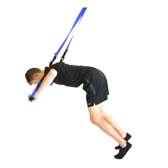 TRX chest press - Exercise How-to - Workout Trainer by Skimble