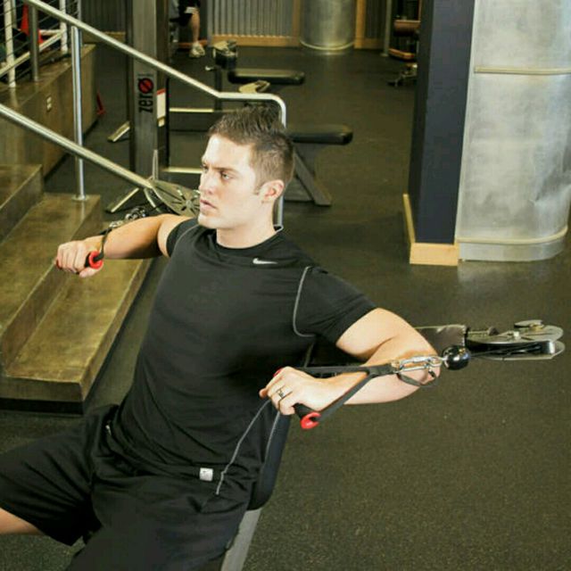 CM Sitted Overhand Straight Chest Press by Pavel B. - Exercise How-to ...