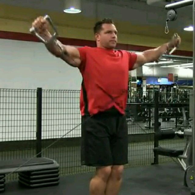 CM Low Pulley Two Arm Side Lateral Raises by Pavel B. - Exercise How-to ...