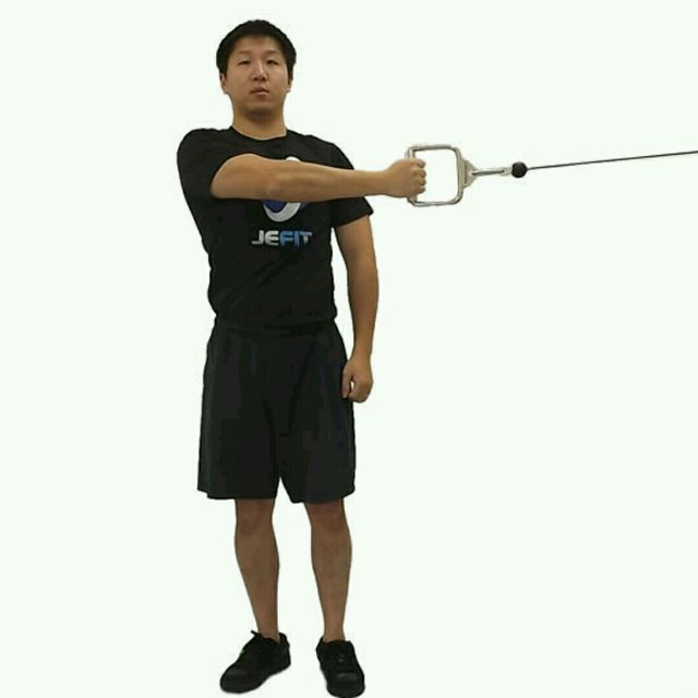 CM One Arm Reverse Fly - Exercise How-to - Skimble