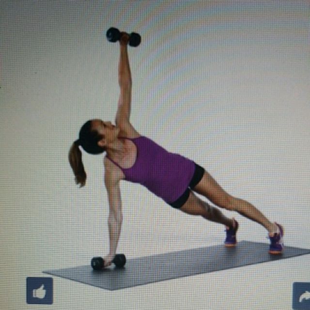 Plank and Rotate by Toni V. - Exercise How-to - Skimble