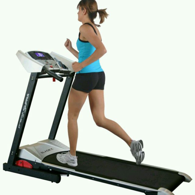 Treadmill Running, Speed 8 by Sarah Sarao - Exercise How-to - Skimble