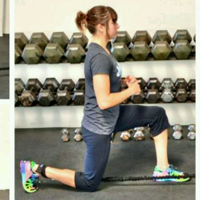 CM Ankle Strap Back Lunge by Pavel B. - Exercise How-to - Skimble