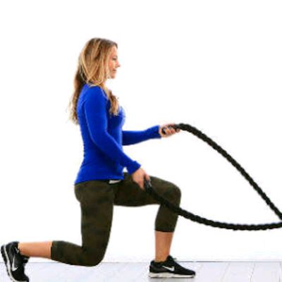 Battle Rope Side Plank Wave by Charlotte M. - Exercise How-to - Skimble
