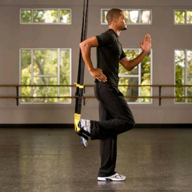 TRX Suspended Lunge - Exercise How-to - Workout Trainer by Skimble