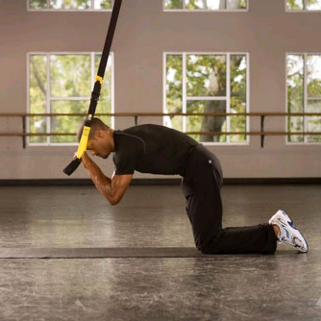 TRX Front Rollout by Karina Scheers - Exercise How-to - Skimble
