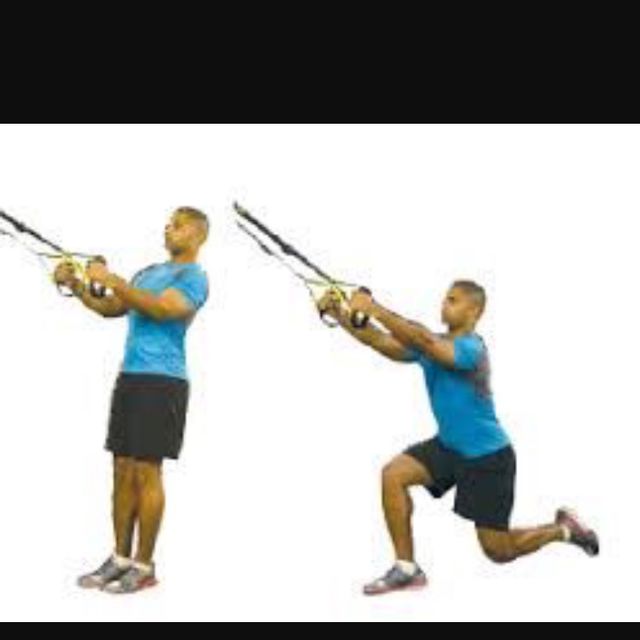 TRX Lunge by Ehi K. - Exercise How-to - Skimble Workout Trainer