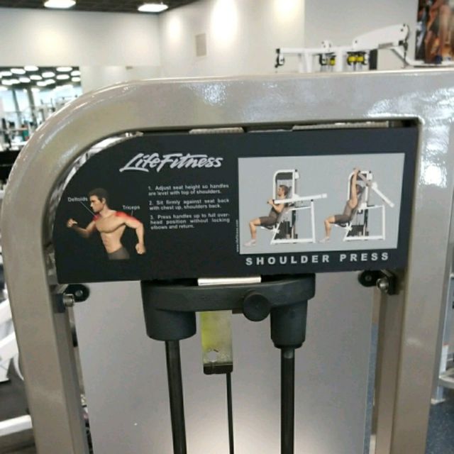 Shoulder Press - Exercise How-to - Workout Trainer by Skimble