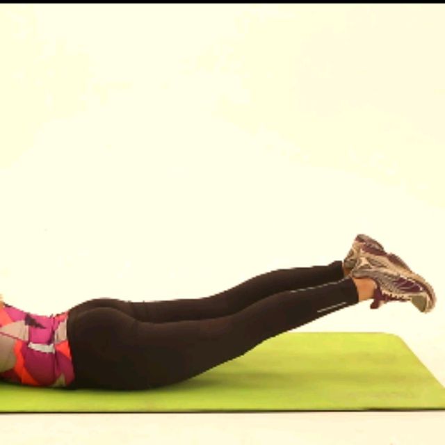Prone Glute Scissors by Aysel S. - Exercise How-to - Skimble