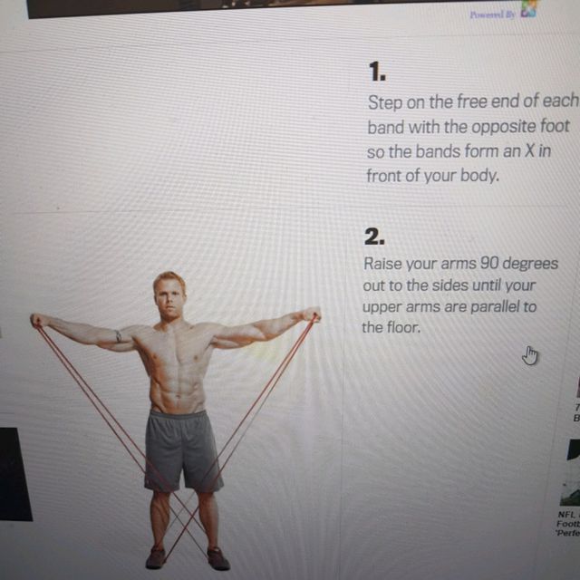 Band Side Raise por William Bryant - Ejercicio Cómo hacerlo - Skimble