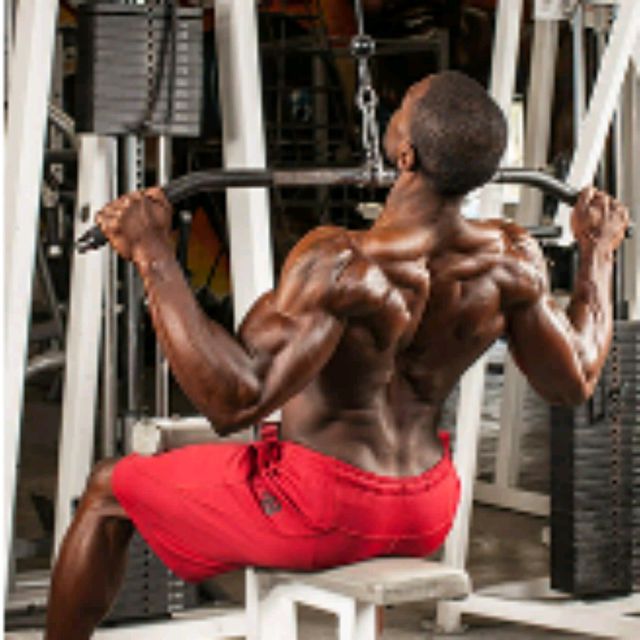 FRONT PULL DOWN - Exercise How-to - Workout Trainer by Skimble