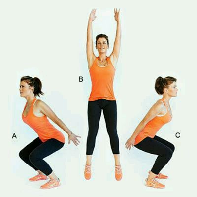 Double Pulse Jump Squat by Stephanie R. - Exercise How-to - Skimble
