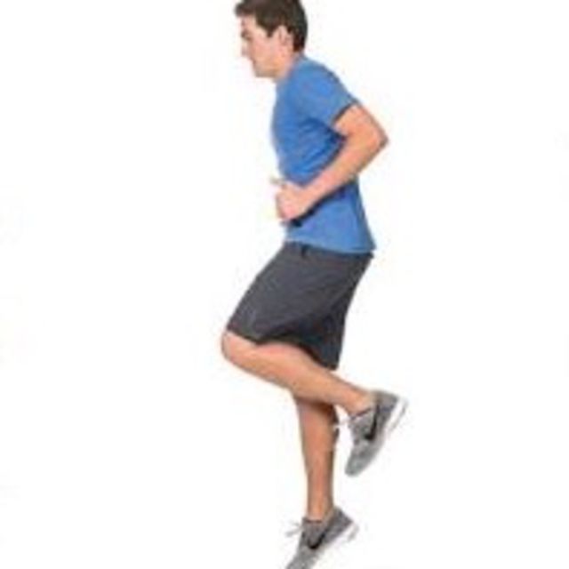 Single Leg Hop Each Leg - Exercise How-to - Workout Trainer by Skimble