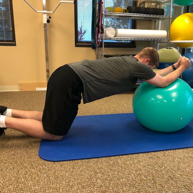 Abdominal Bracing With Ball Roll Out by Jeff Williams - Exercise How-to ...