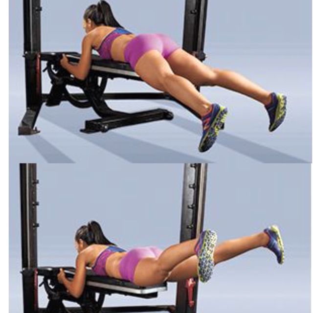 Prone Glute Lifts 通过 💖 P 锻炼方法 Skimble Workout Trainer