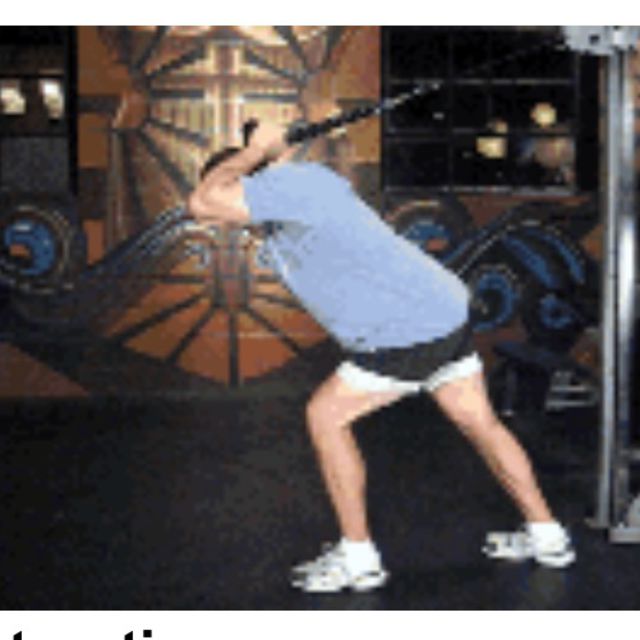 Cable Rope Tricep Extension by Jen F. - Exercise How-to - Skimble