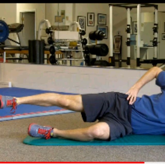 Right Lying Slow Lateral Leg Raises (minimal ROM) by 𝔻𝕖𝕤𝕖𝕣𝕥 𝔽𝕠𝕩🦊 🌟 ...