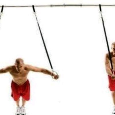 Rings chest press - Exercise How-to - Workout Trainer by Skimble