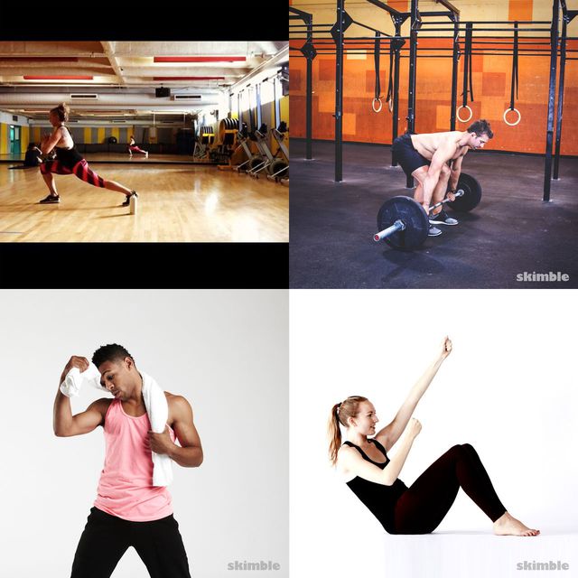 DAILY ROUTINE WEIGHT LOSS - Workout Collection - Skimble Workout Trainer