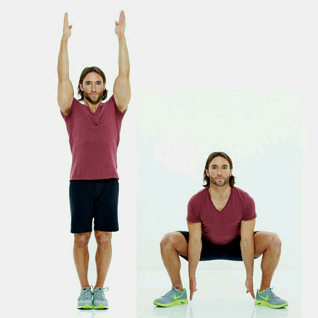 Pencil Squat Touch by Sonia R. - Exercise How-to - Skimble