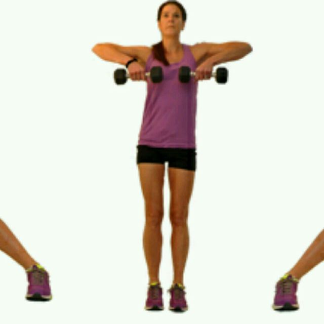 Side Lunges with Upright Row by Sonia R. - Exercise How-to - Skimble