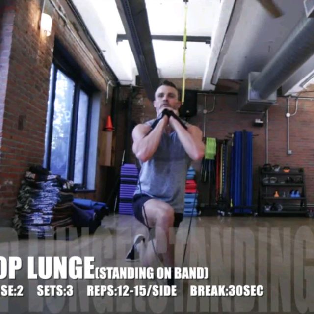 Drop Lunge by Dennis Richardson - Exercise How-to - Skimble