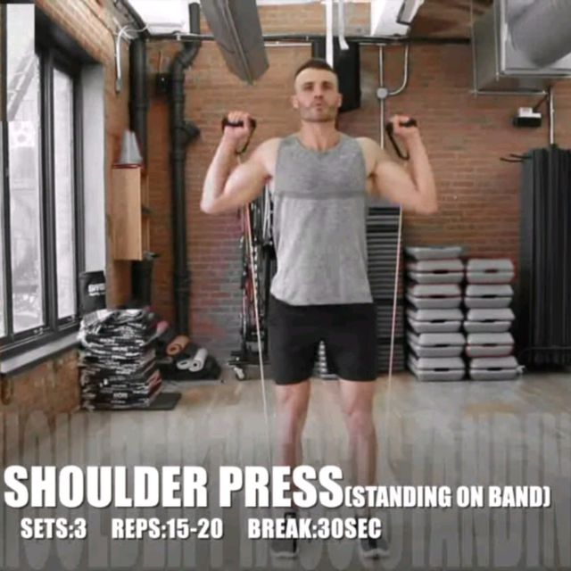Shoulder Press - Exercise How-to - Workout Trainer by Skimble