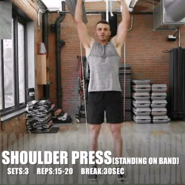 Shoulder Press - Exercise How-to - Workout Trainer by Skimble
