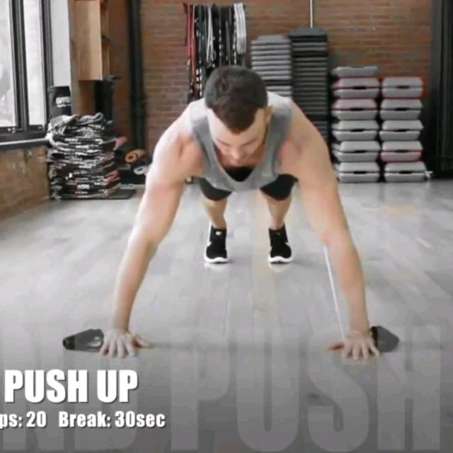 Push Up With Band by Dennis Richardson - Exercise How-to - Skimble