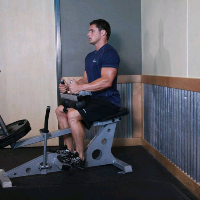 Seated Calf Raise by Randy Casquejo - Exercise How-to - Skimble