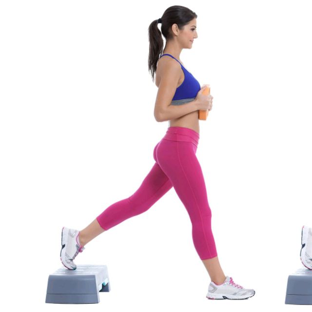 Step Alternating Kettlebell Leg Squat - Exercise How-to - Skimble