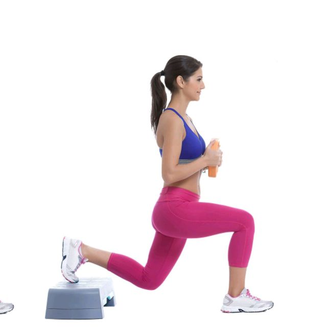 Step Alternating Kettlebell Leg Squat by Sonia R. - Exercise How-to ...