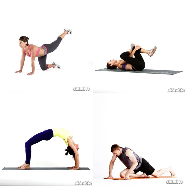 Legs back and butt - Workout Collection - Skimble Workout Trainer