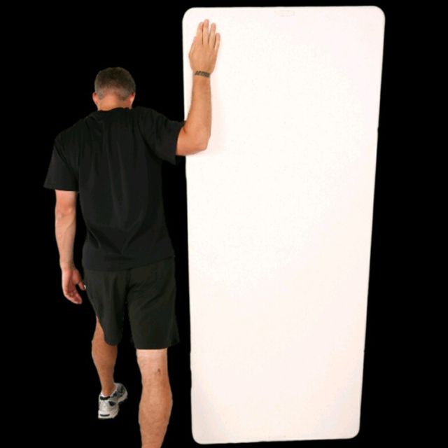 Wall Or Doorway Stretch - Exercise How-to - Skimble