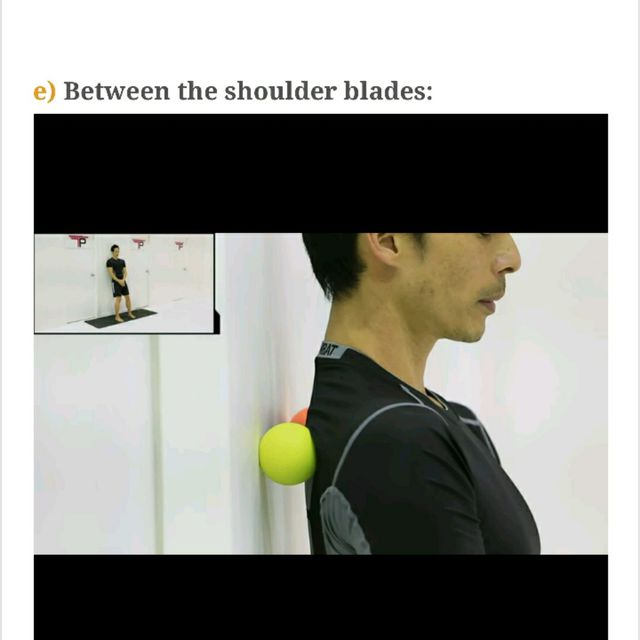 Shoulder Blade Wall Ball - Exercise How-to - Skimble