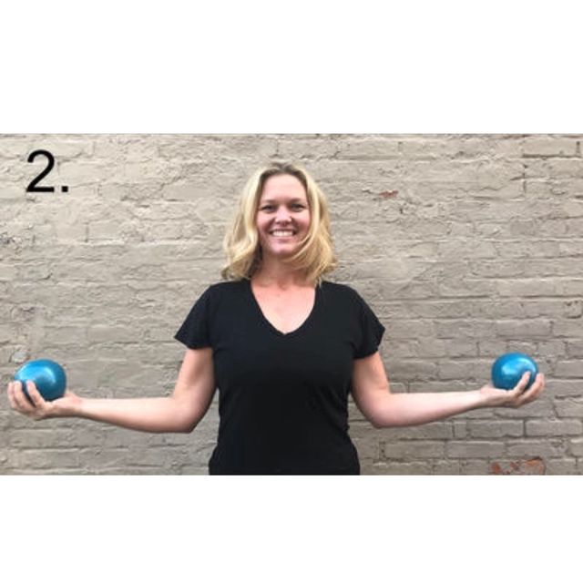 External Rotation Palms Up by Leslie H. - Exercise How-to - Skimble