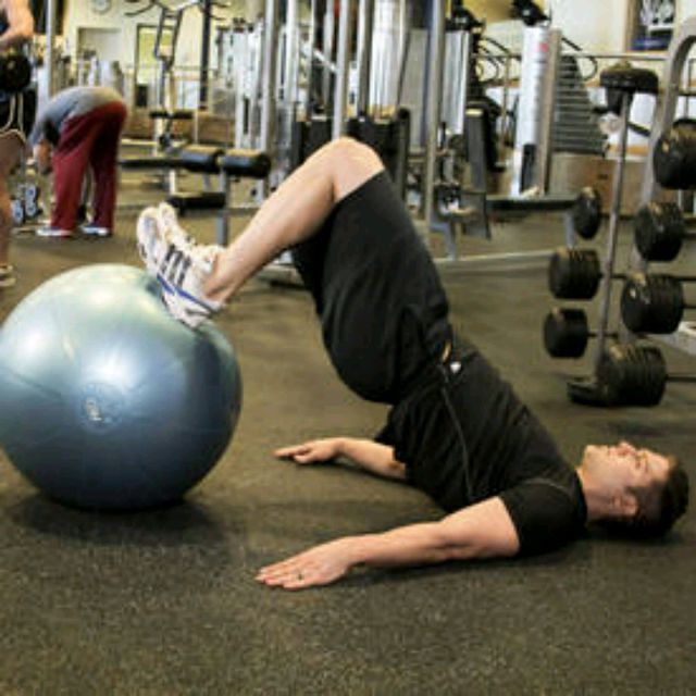 Ball Leg Curl by Allan B. - Exercise How-to - Skimble
