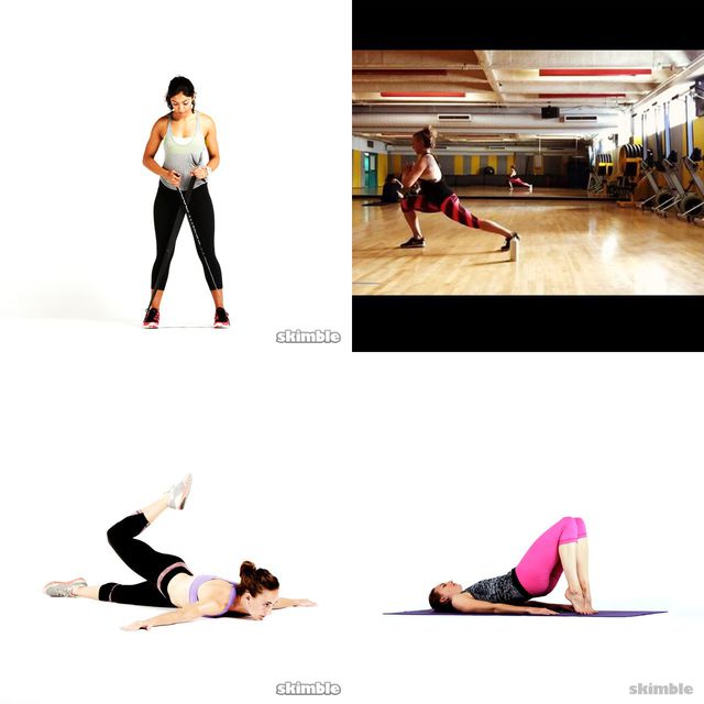 gluteo y pierna - Workout Collection - Skimble Workout Trainer