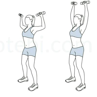 Standing "Y" Raise - Exercise How-to - Workout Trainer by Skimble