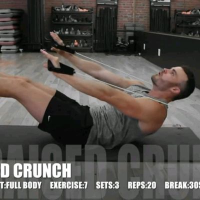 Dumbbell Side Crunch - Exercise How-to - Workout Trainer by Skimble