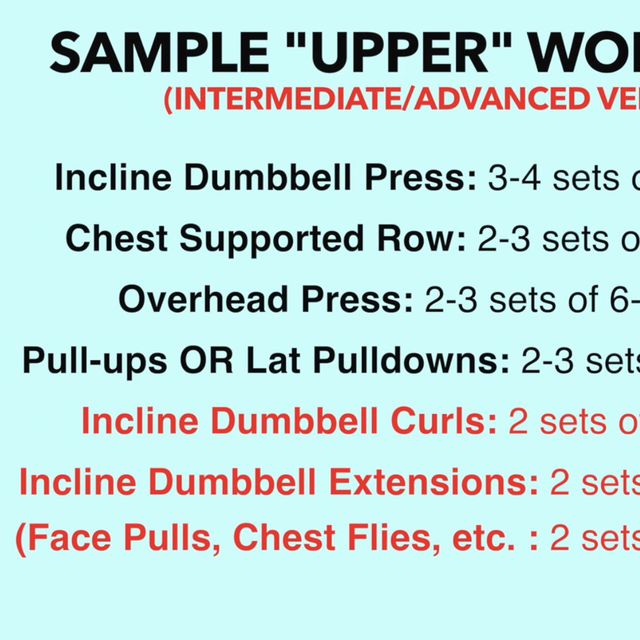 Complete Upper Body Workout - Free Upper Body Workout by Boo G. - Skimble