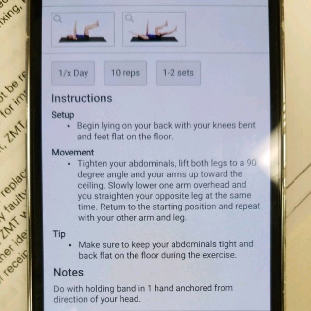 Supine Dead Bug With Leg Extensions by Jon Himes - Exercise How-to ...