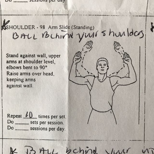 Shoulder Blade Exercise - Exercise How-to - Workout Trainer by Skimble