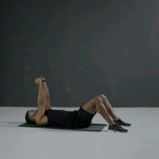 Plate Situps - Exercise How-to - Workout Trainer by Skimble