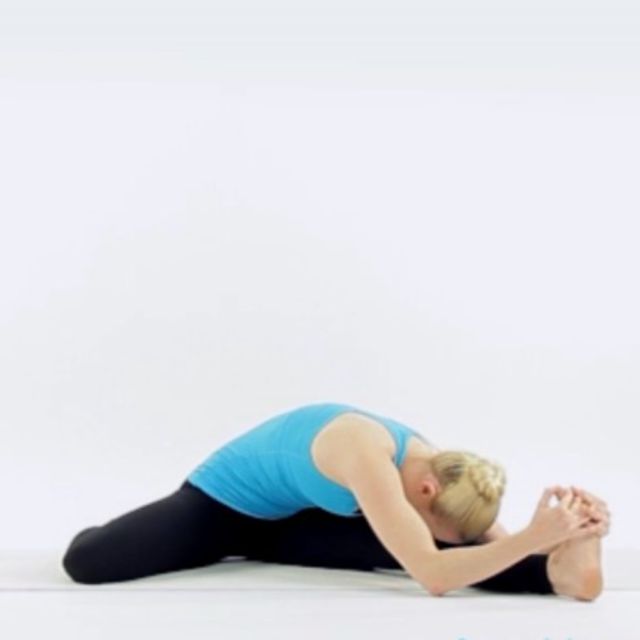 Forward Fold On Extended Leg by 💖 P. - Exercise How-to - Skimble