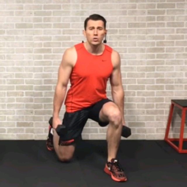 Dumbbell Squat + Reverse Lunge - Exercise How-to - Skimble