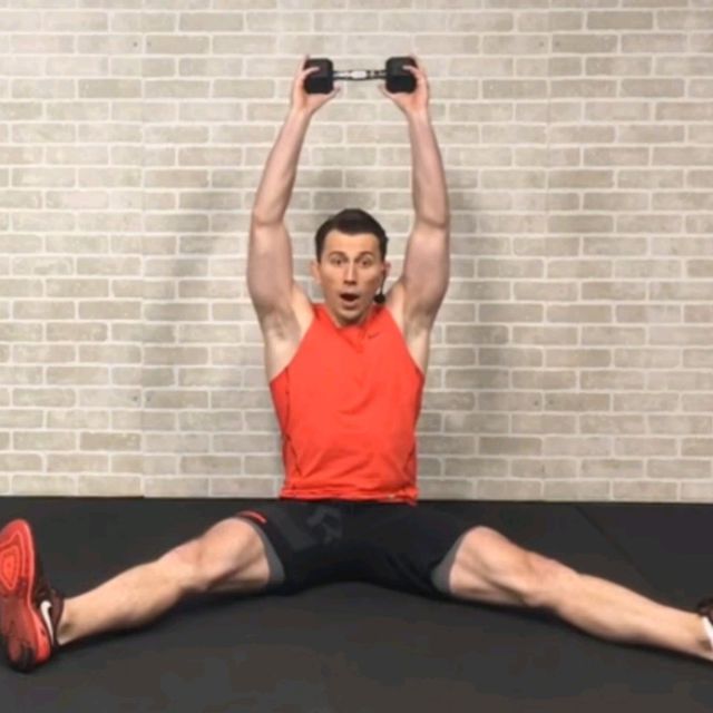 Split Overhead Side Bends - Exercise How-to - Workout Trainer by Skimble