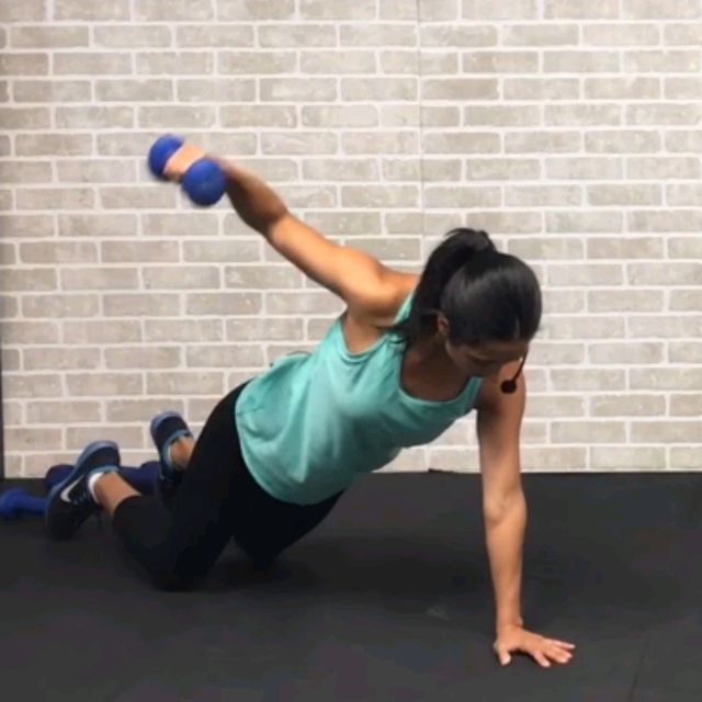 High Plank Reverse Fly by Dennis Richardson - Exercise How-to - Skimble