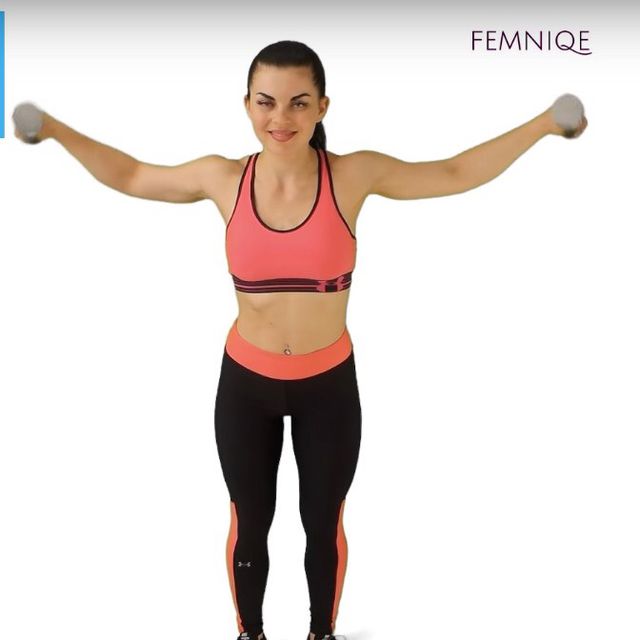 Front & Cross Lifts - Exercise How-to - Workout Trainer by Skimble